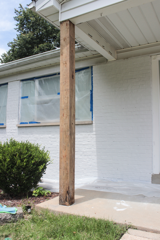 Diy Porch Post Wraps At Gannellieblog Blog Diy Porch Post Wraps At Gannellieblog Blog